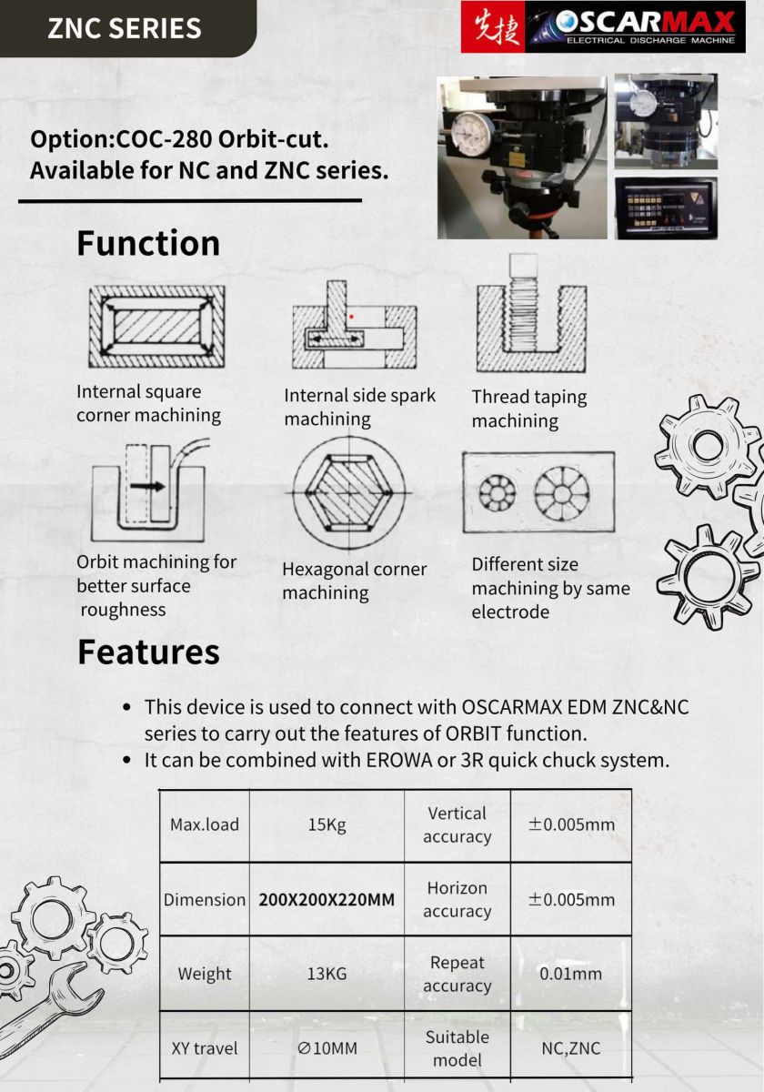 OSCARMAX EDM ELECTRIC SHOOTER